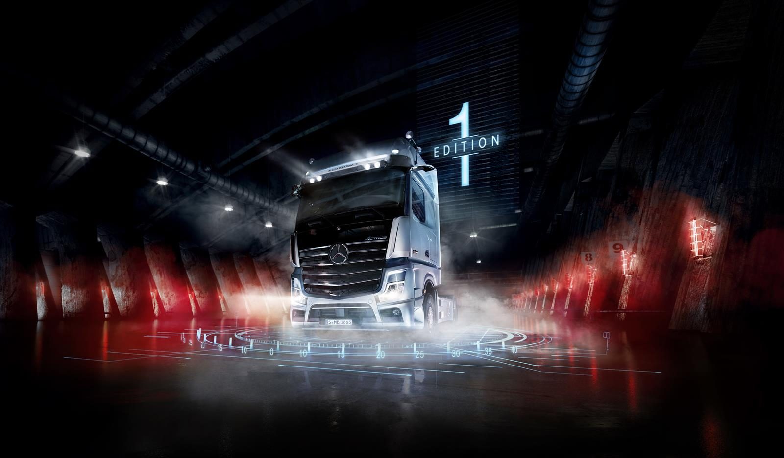 Mercedes-Benz Trucks introduces the special Edition 1 model at the ...