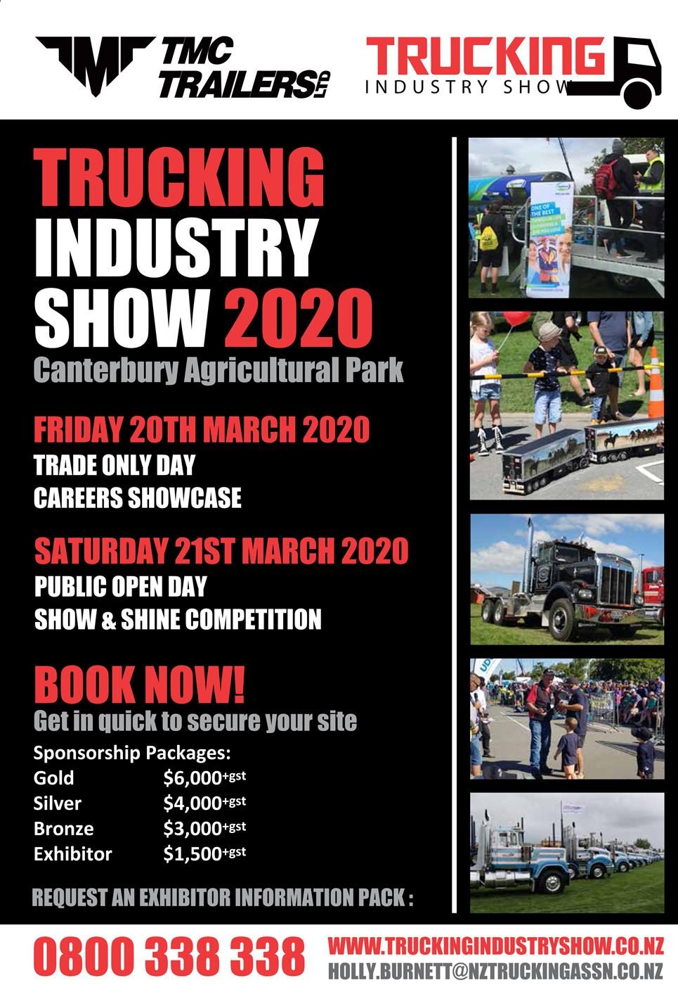 2020 TMC Trailers Trucking Industry Show open for bookings - NZ Trucking