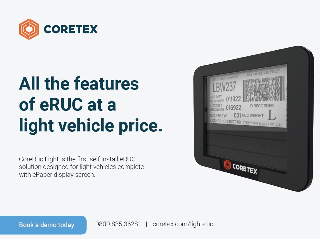 Coretex introduces eRUC solution for light vehicles - NZ Trucking