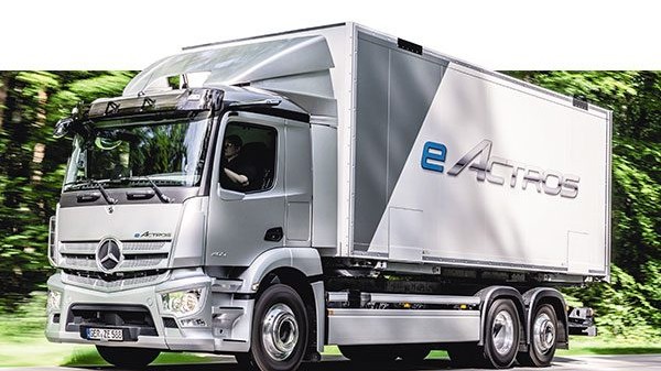 eActros makes world premiere - NZ Trucking
