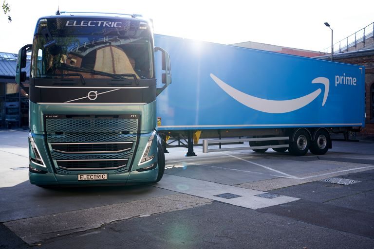 Volvo to supply 20 heavy-duty electric trucks to Amazon - NZ Trucking