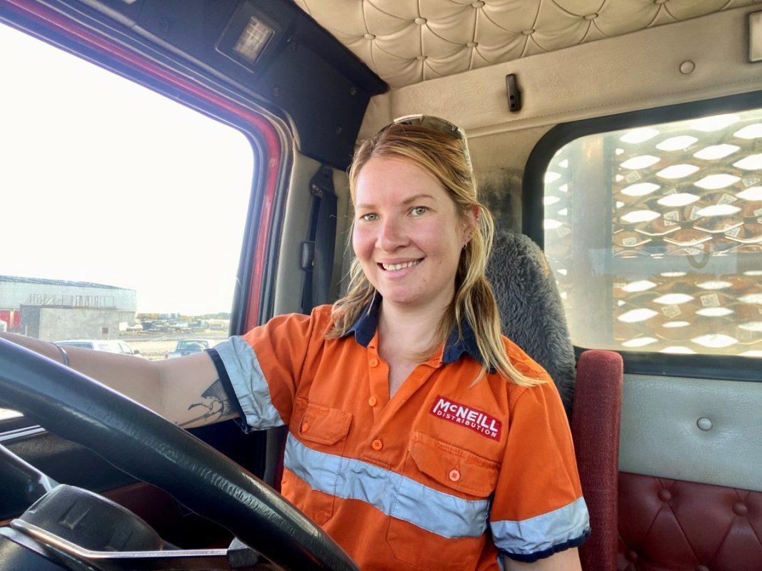 Female truck drivers lead the way in driving competitions at New ...