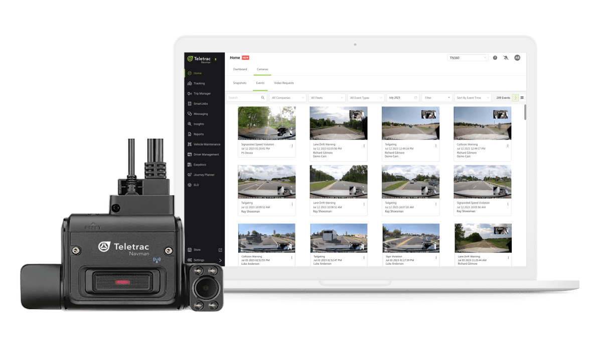 Teletrac Navman debuts IQ Camera - NZ Trucking
