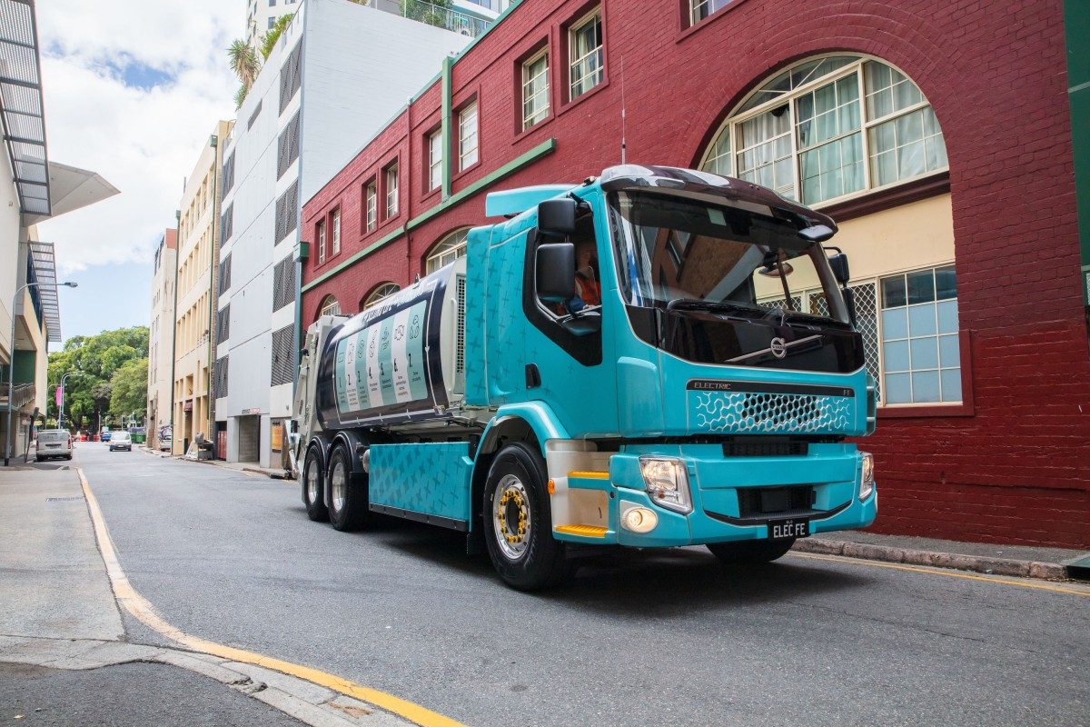 Volvo FE Electric starts waste collection in Queensland - NZ Trucking