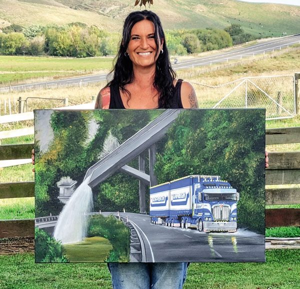 Custom truck portraits - NZ Trucking
